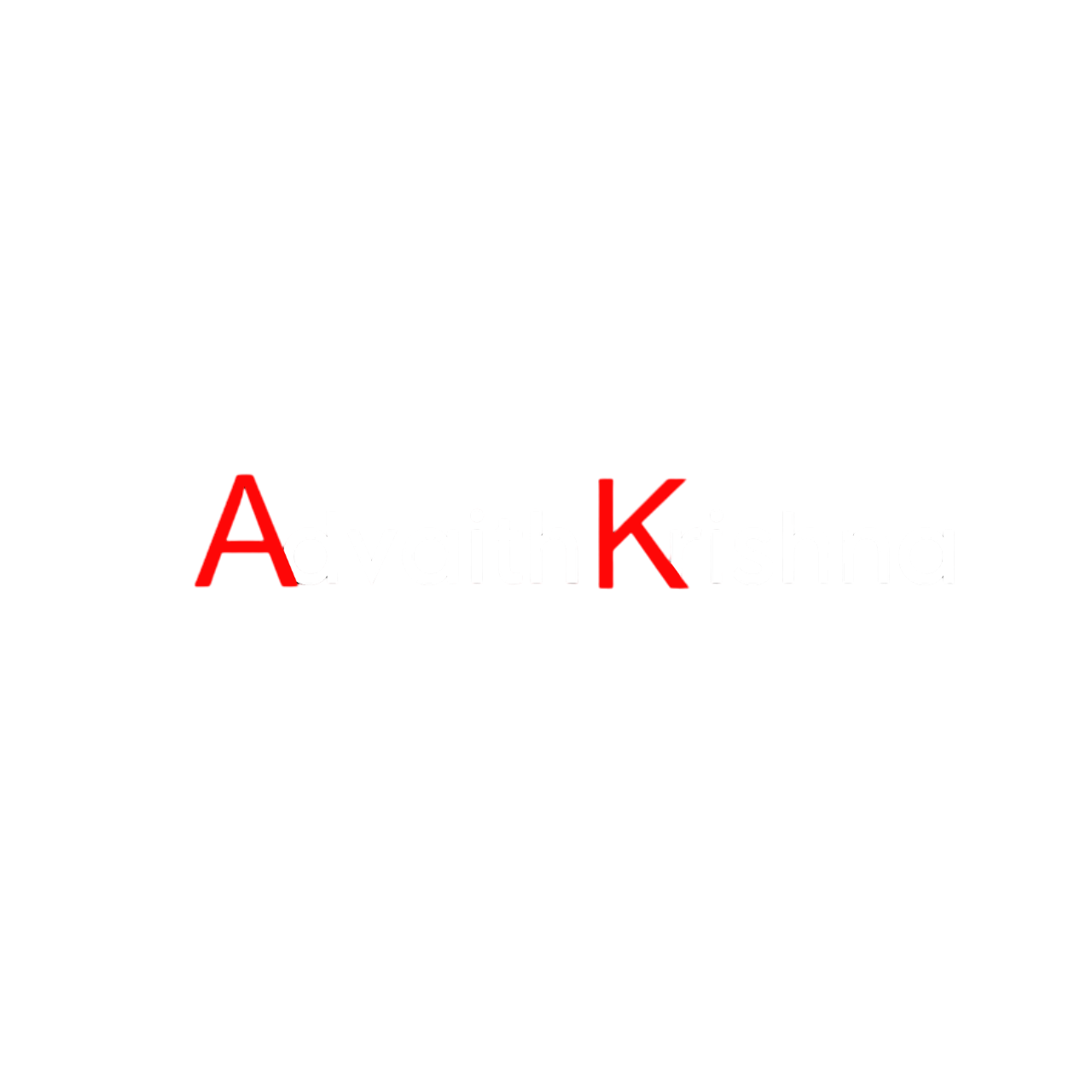 Advaith's Personal Portfolio website